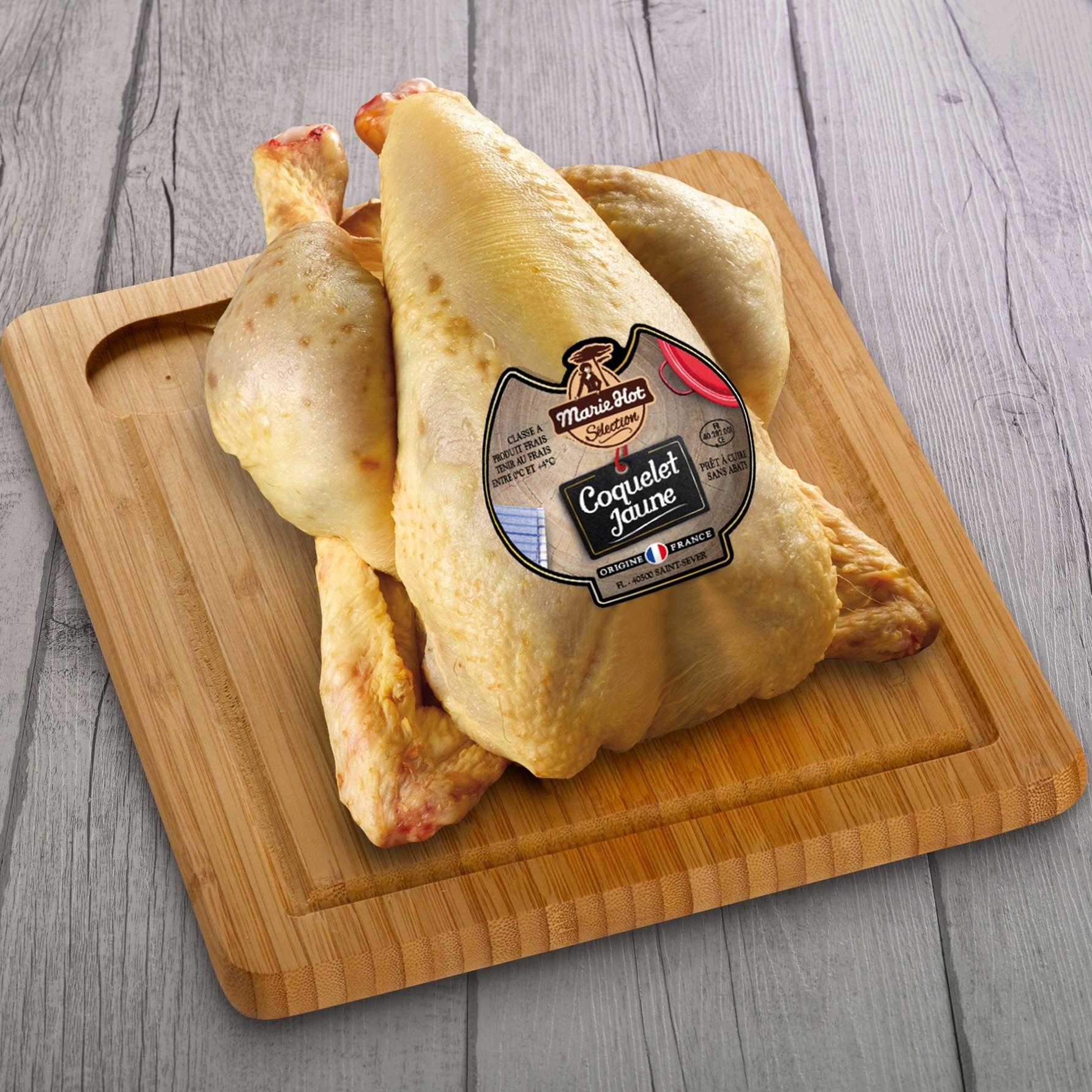 Coquelet jaune (650g) - SARDAIN | Boucherie • Charcuterie à Chabanais ...